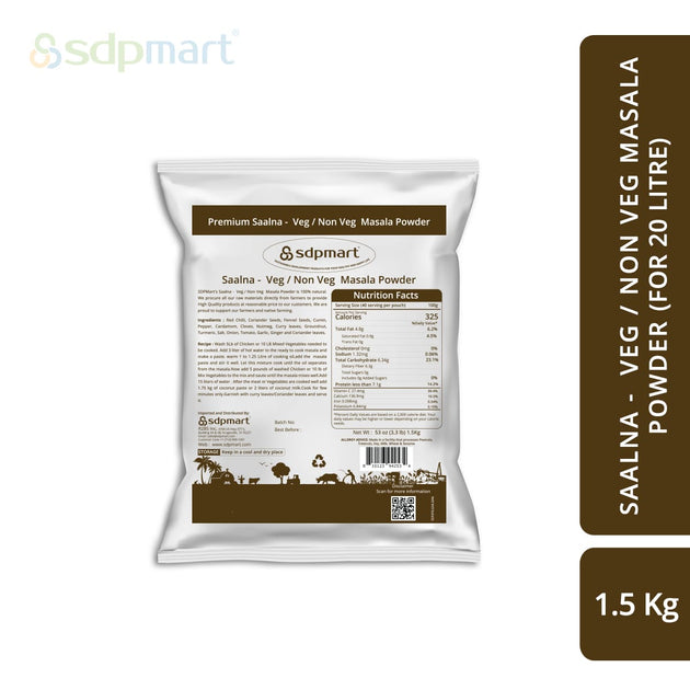 SDPMart RTC Saalna - Veg / Non Veg Masala Mix (For 20 Liter)